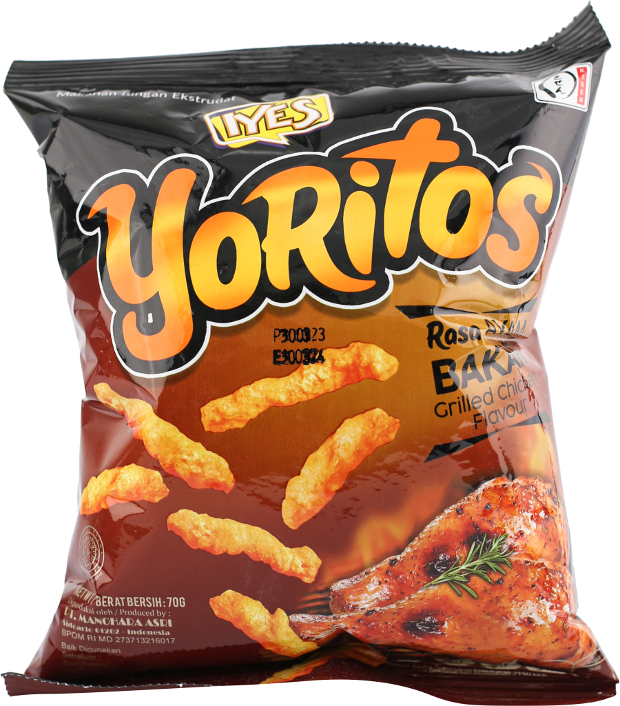 Yoritos grilled chicken flavour 70g - Qutoom